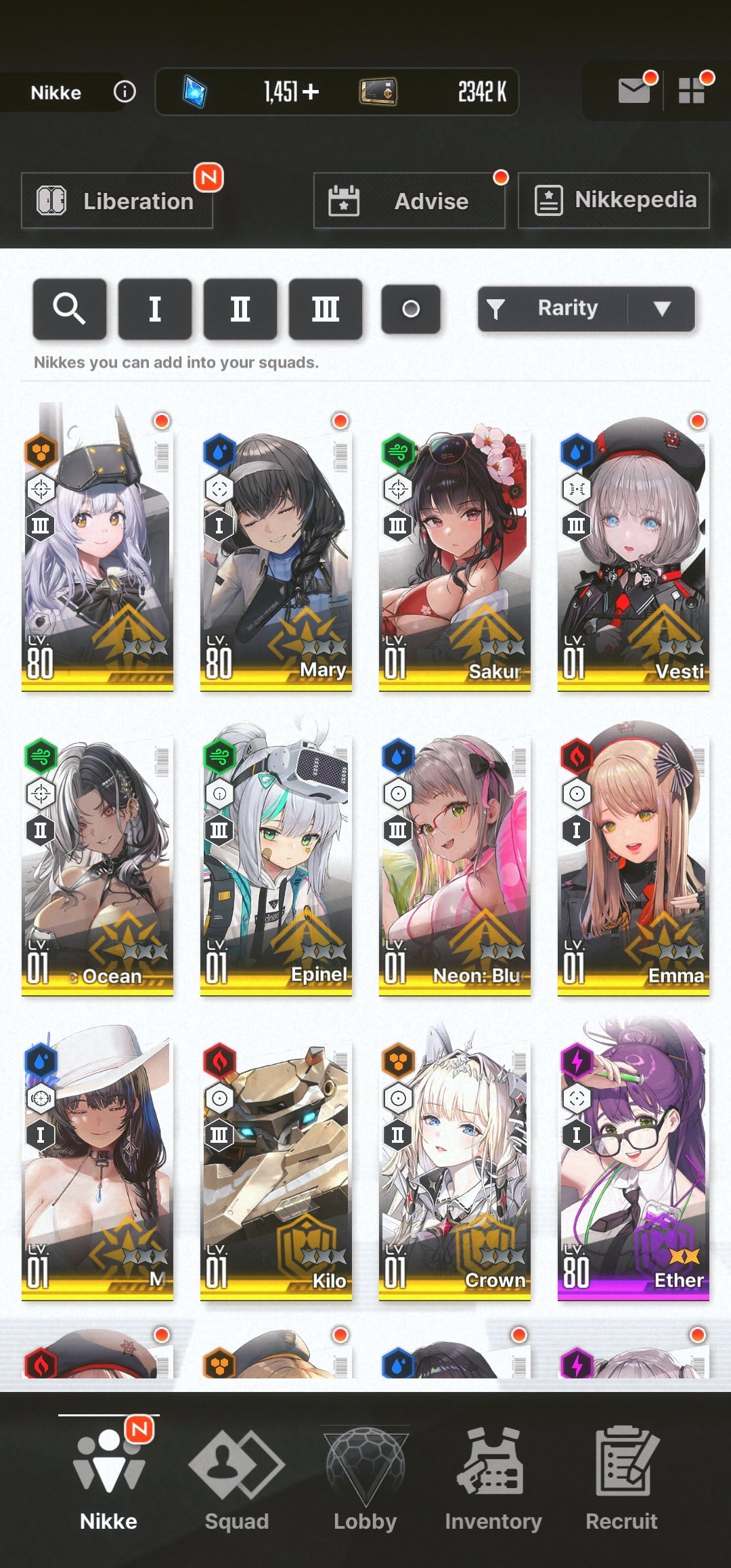 [GLOBAL] [INSTANT] NIKKE 4 limited 11SSR Sakura+Rosanna+Neon+Mary+Crow – Mobile Games Starter