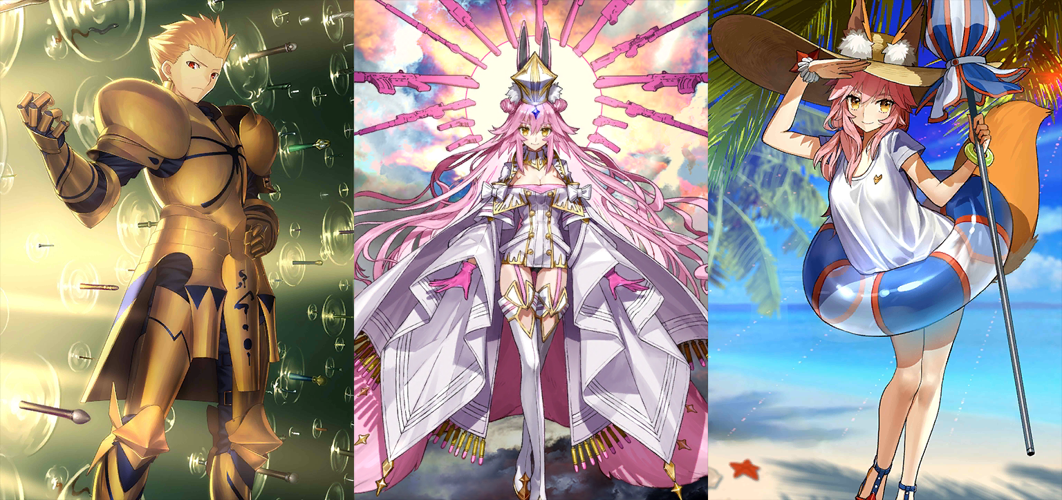 [JP] Fate Grand Order FGO NP2 Gilgamesh Koyanskaya Tamamo NP2+1-2x5* s – Mobile Games Starter