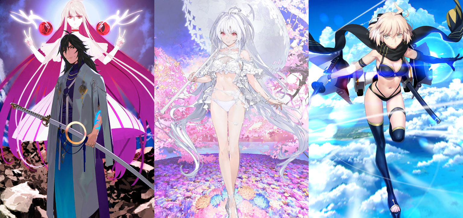 [JP] Fate Grand Order FGO NP2 Ryoma + Lady Avalon + 5~6x5* starter acc – Mobile Games Starter