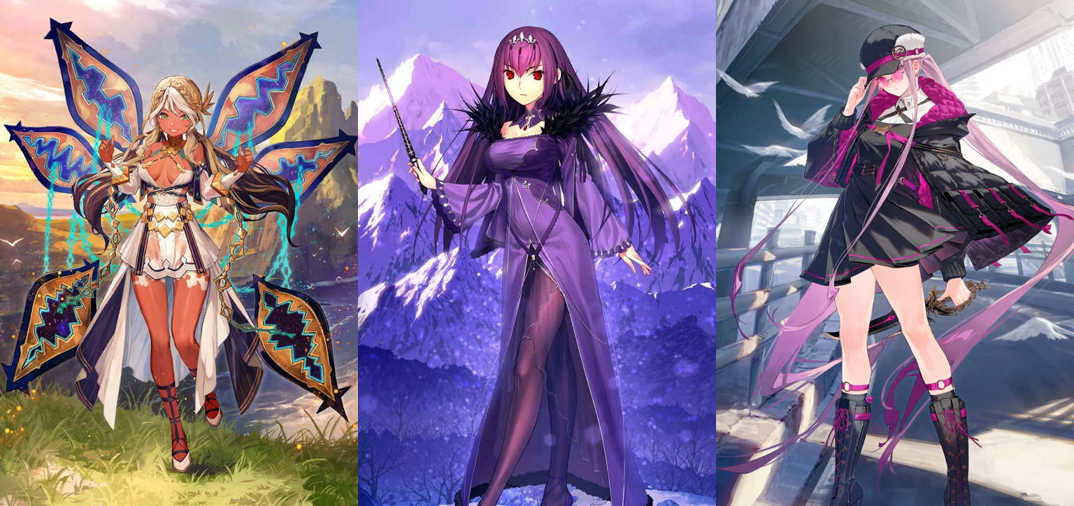 [JP] FGO Andromeda Medusa + Skadi Fate Grand Order starter account – Mobile Games Starter