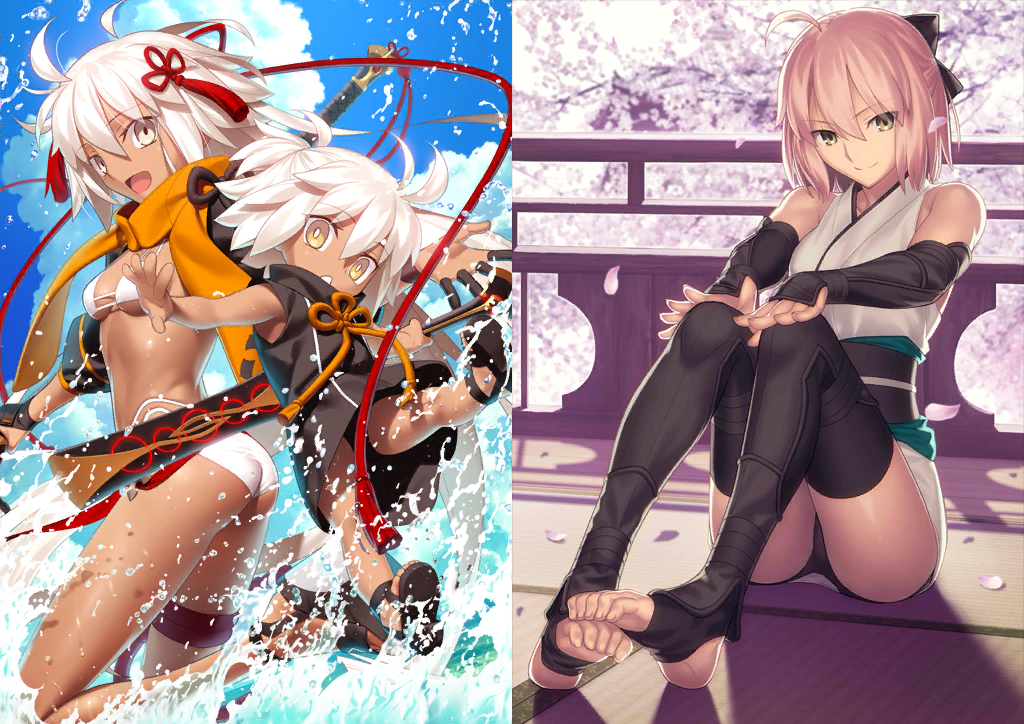 [JP] FGO double NP5 Okita saber + NP5 saber alter Fate Grand Order end – Mobile Games Starter