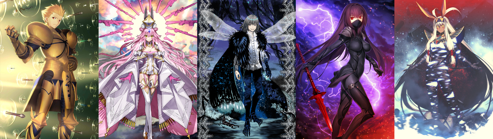 [JP] FGO NP2 Gilgamesh Scathach Nitocris alter Koyanskaya Oberon Fate – Mobile Games Starter