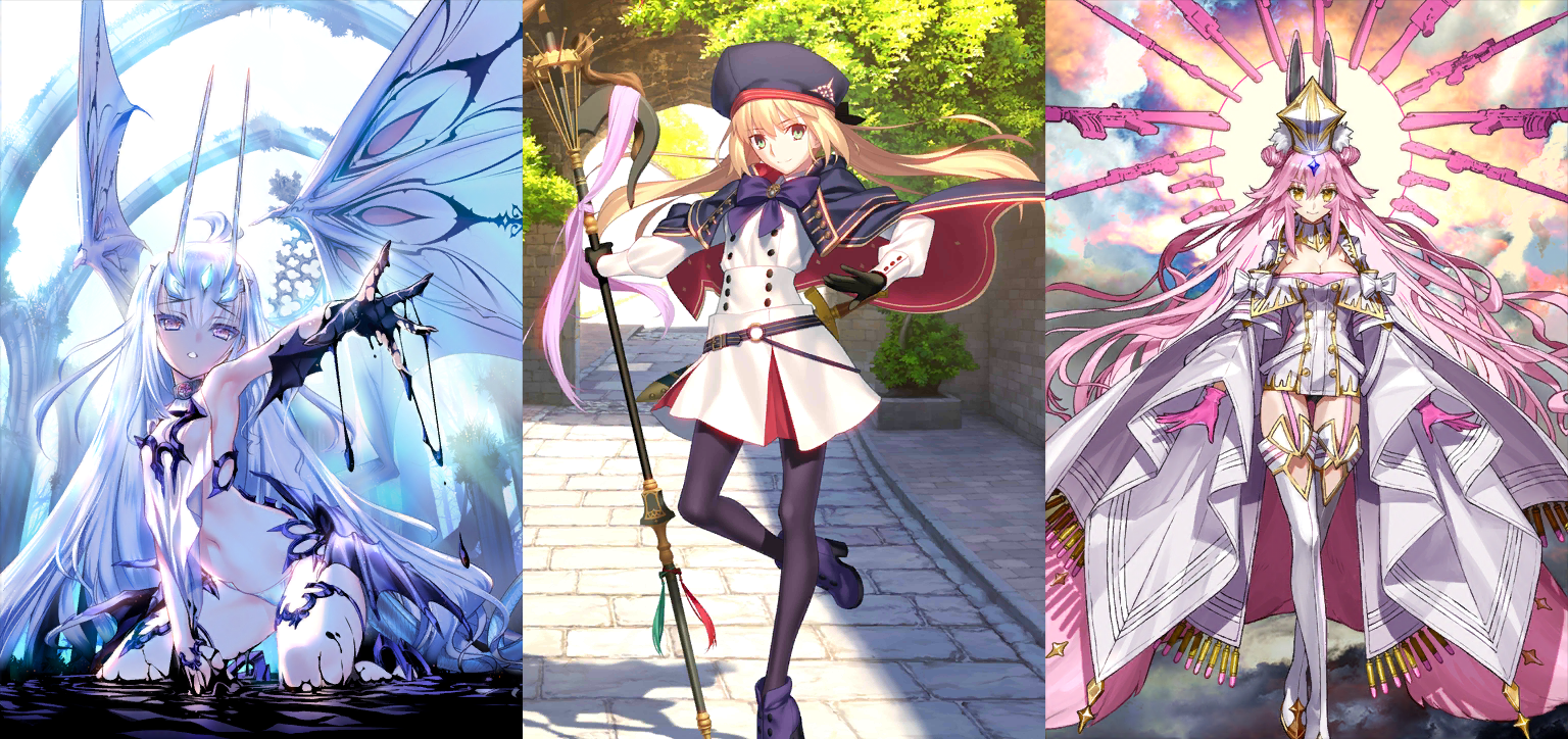 [JP] FGO NP5 Fairy Knight Lancelot Melusine + Castoria Koyanskaya + 20 – Mobile Games Starter