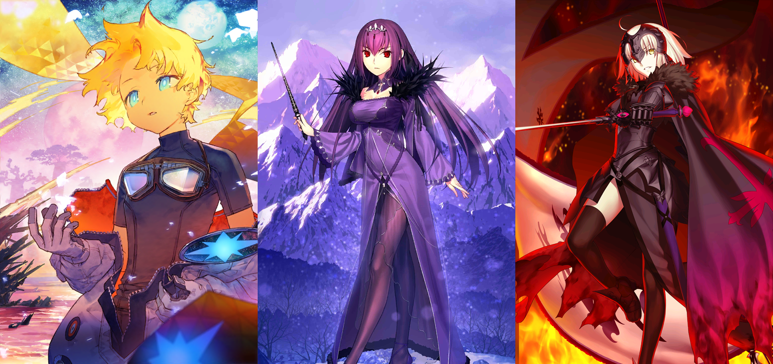 [JP] FGO NP5 Voyager + Skadi Jeanne +200-500SQ Fate Grand Order endgam – Mobile Games Starter