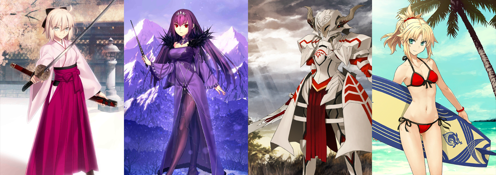 [JP] FGO Skadi Okita saber double Mordred + 900-1000SQ Fate Grand Orde – Mobile Games Starter