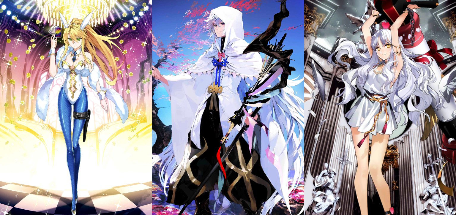 [JP]Fate Grand Order FGO Artoria ruler Lion King Merlin Caren starter – Mobile Games Starter