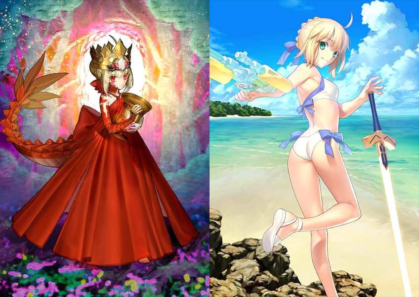 [JP][INSTANT] FGO Draco + Artoria archer + 2-3x5* Fate Grand Order sta – Mobile Games Starter