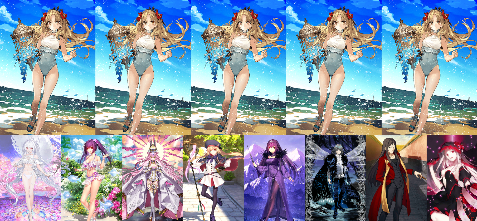 [JP][INSTANT] FGO NP5 Space Ereshkigal + 5000-6000SQ + Koyanskaya Cast – Mobile Games Starter