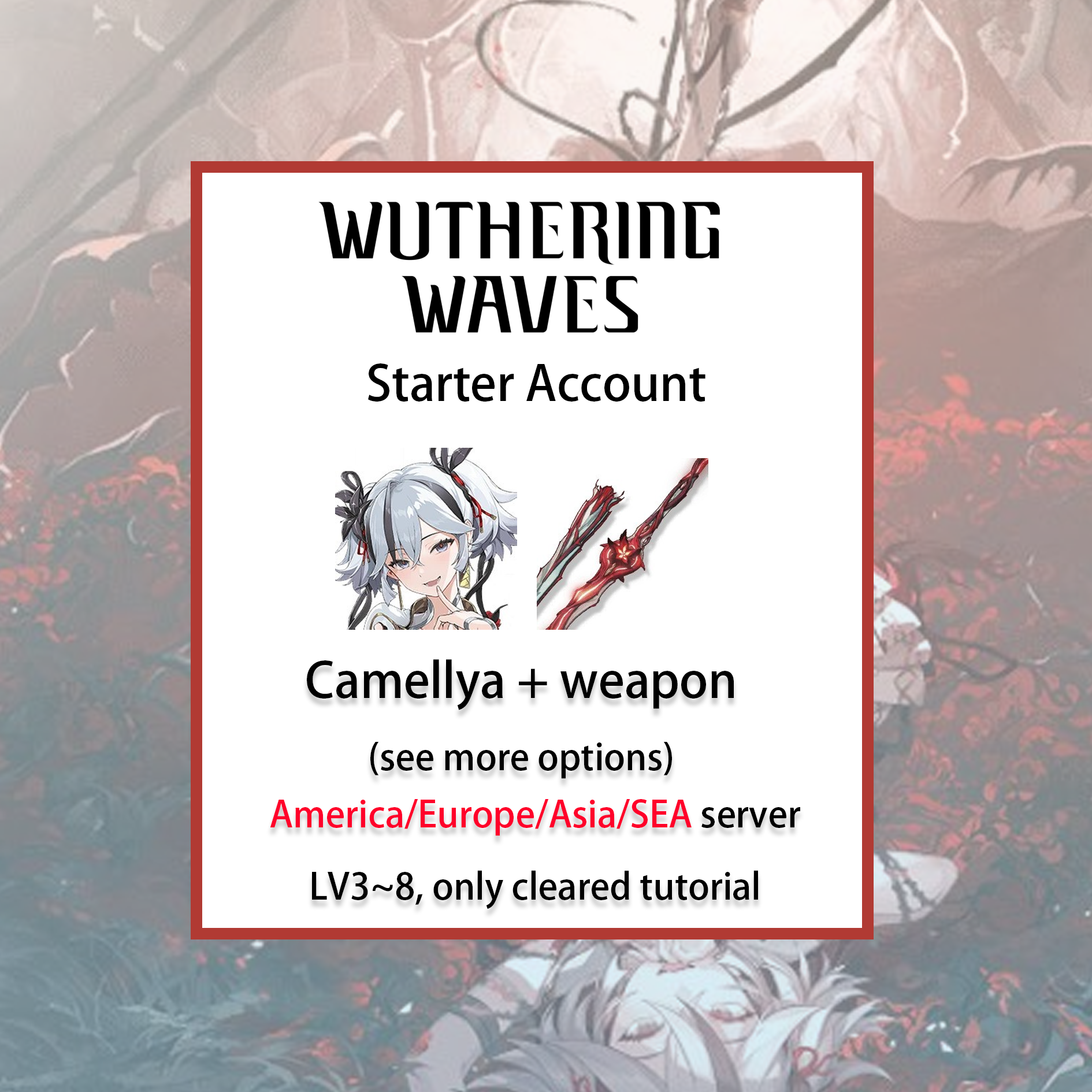 [ALL SERVER] Changli + signature weapon | Wuthering Waves Starter ...