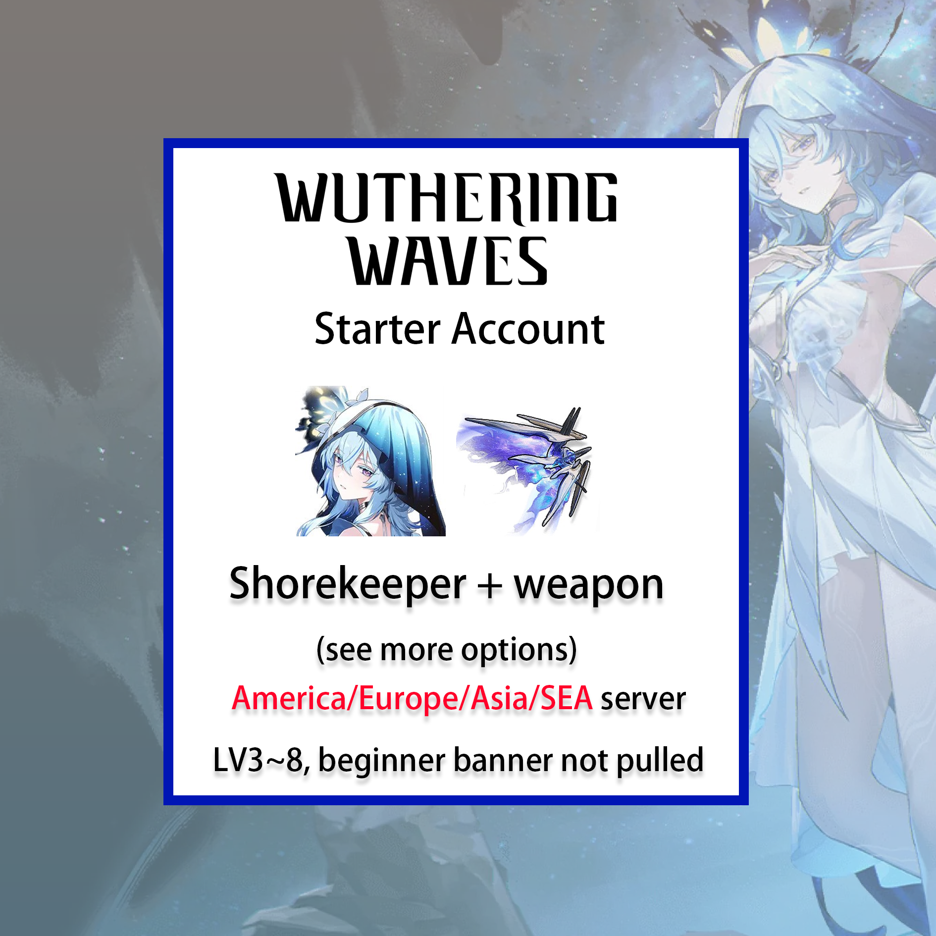 [ALL SERVER] Changli + signature weapon | Wuthering Waves Starter ...