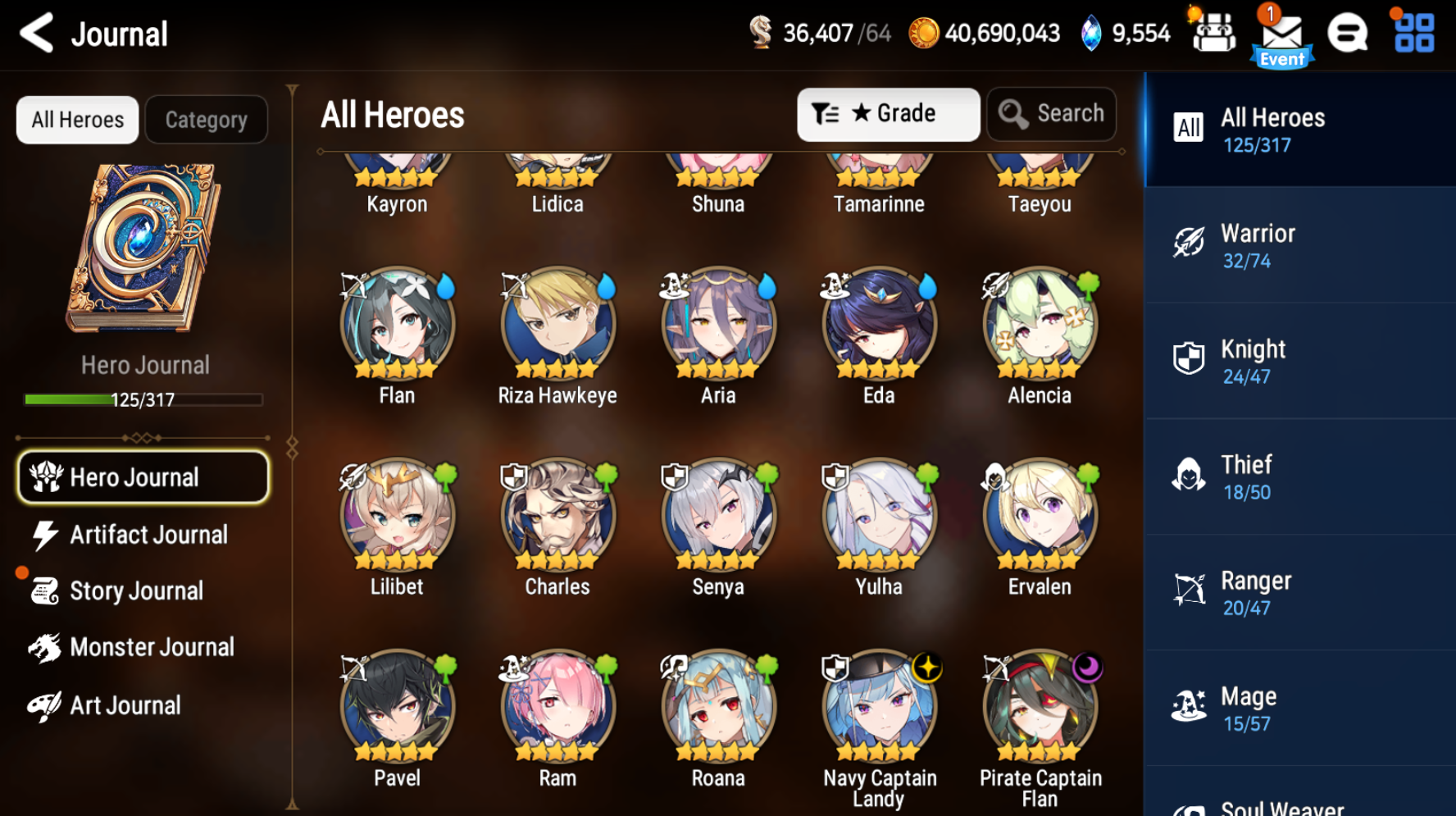 [GLOBAL] Epic 7 Seven Navy Captain Landy Pirate Captain Flan + 42 ML p ...