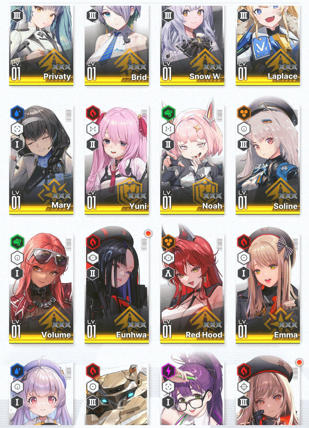[GLOBAL] GODDESS OF VICTORY NIKKE 14SSR Red Hood+skin+Noah+Volume+Lapl ...