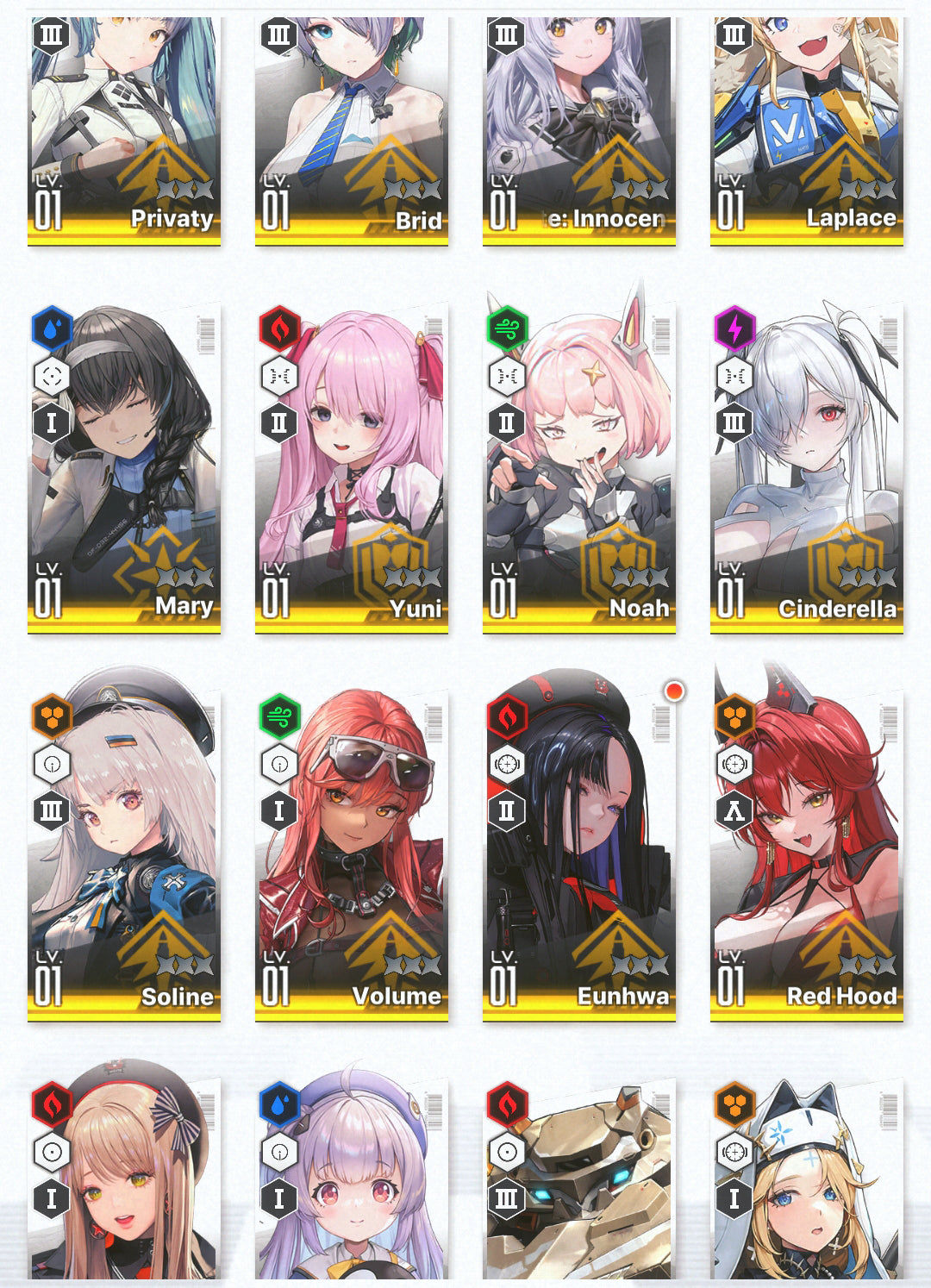 [GLOBAL] GODDESS OF VICTORY NIKKE 16SSR Red Hood+Skin+Cinderella+Volum ...