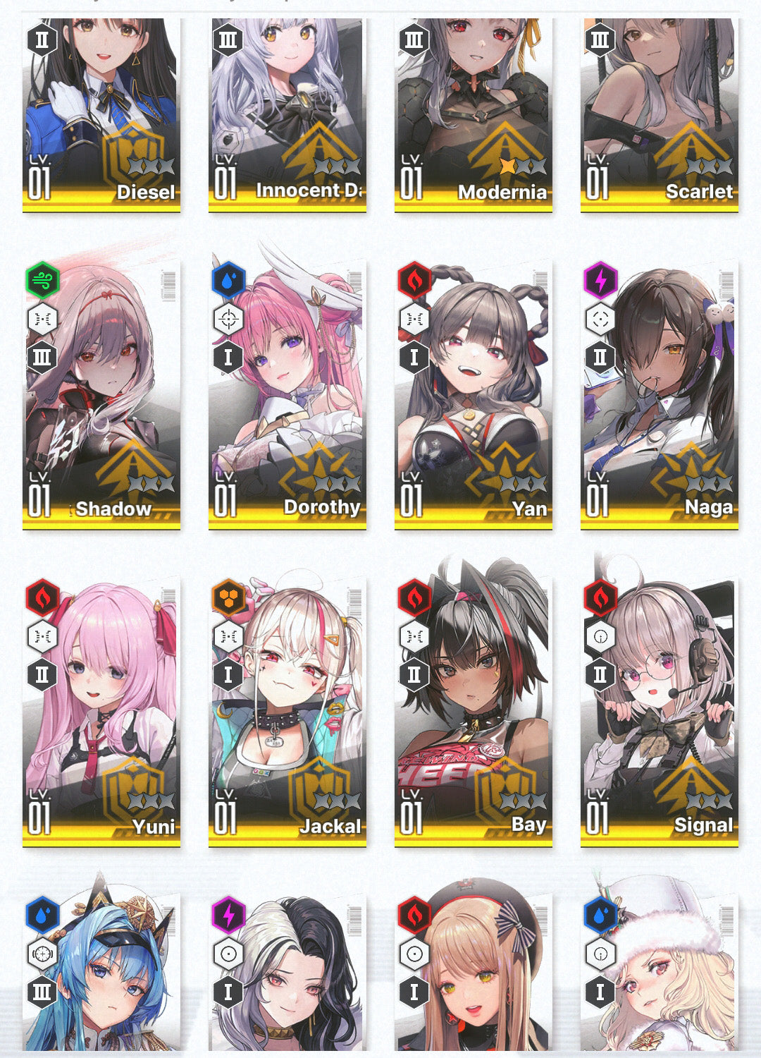 [GLOBAL] GODDESS OF VICTORY NIKKE 19SSR+Pity+ 5pilgrims 2 Modernia+Sca ...