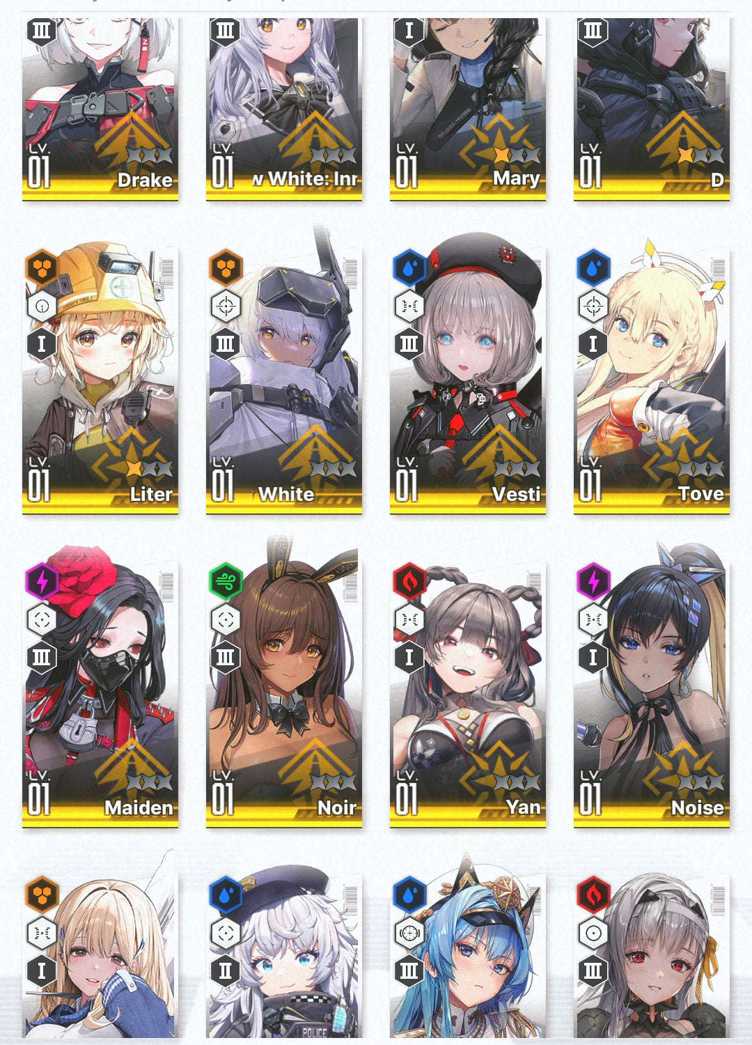[GLOBAL] GODDESS OF VICTORY NIKKE 21SSR+Pity+ Modernia+Liter+Tia+Noir+ ...