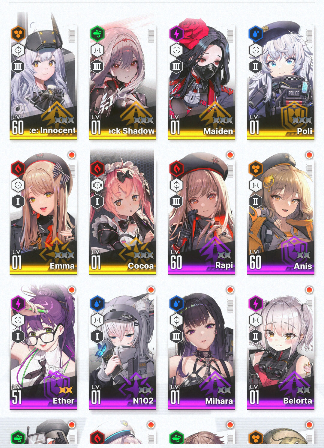 [GLOBAL] GODDESS OF VICTORY NIKKE 6SSR Scarlet: Black Shadow+Maiden+Co ...