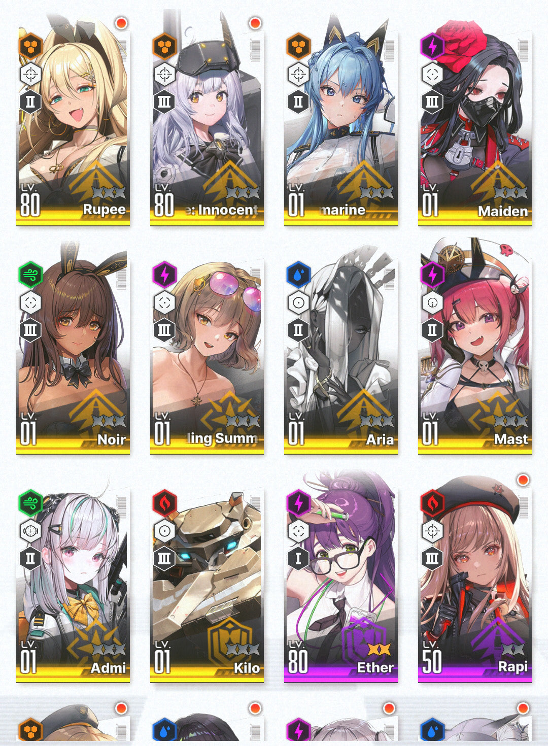 [GLOBAL] [INSTANT] NIKKE 10SSR Sparkling Summer Anis+Helm+Noir+Pity GO ...