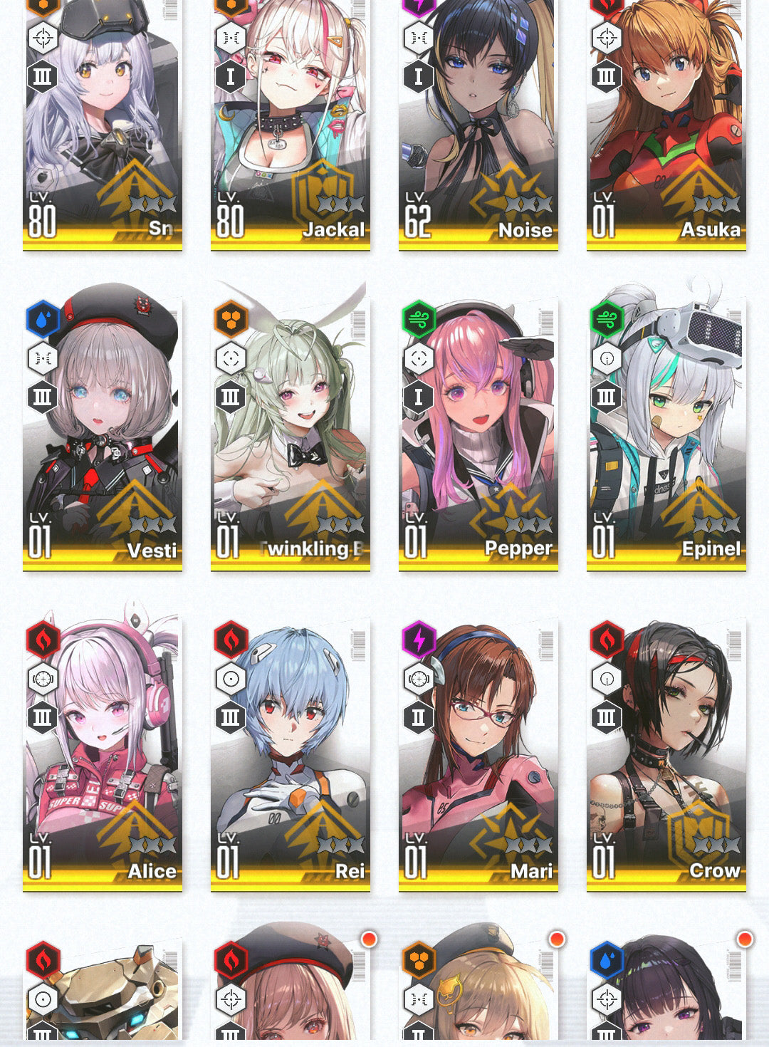 [GLOBAL] [INSTANT] NIKKE 13SSR 3Collab Asuka+Rei+Mari+Skin+Bunny Soda+ ...