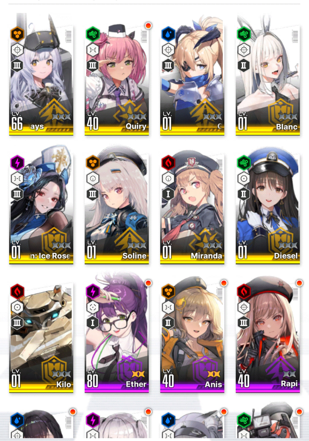 [GLOBAL/NA] NIKKE Starter Account Makima Scarlet Modernia Red Hood ...