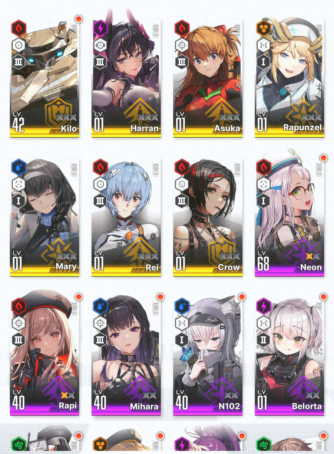 [GLOBAL] [INSTANT] NIKKE 7SSR Asuka+Rei+Skin+Harran++ GODDESS OF VICTO ...