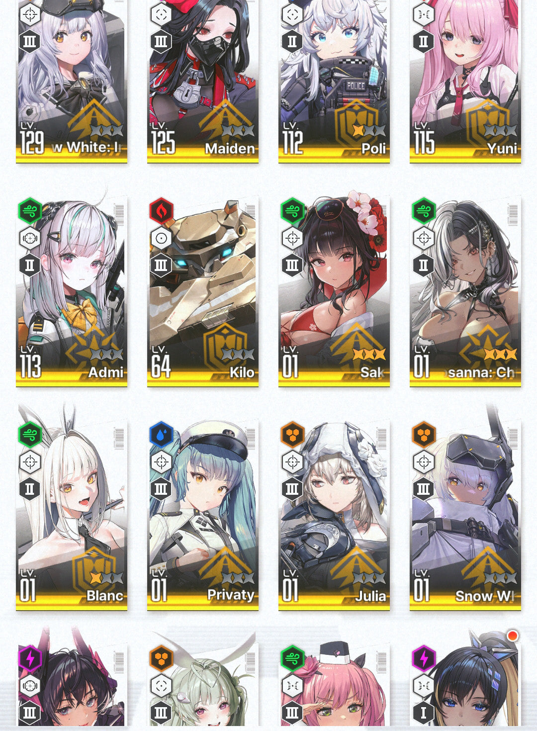[GLOBAL] NIKKE 24SSR MLB 4 Sakura+4 Rosanna+Mary+Crown GODDESS OF VICT ...