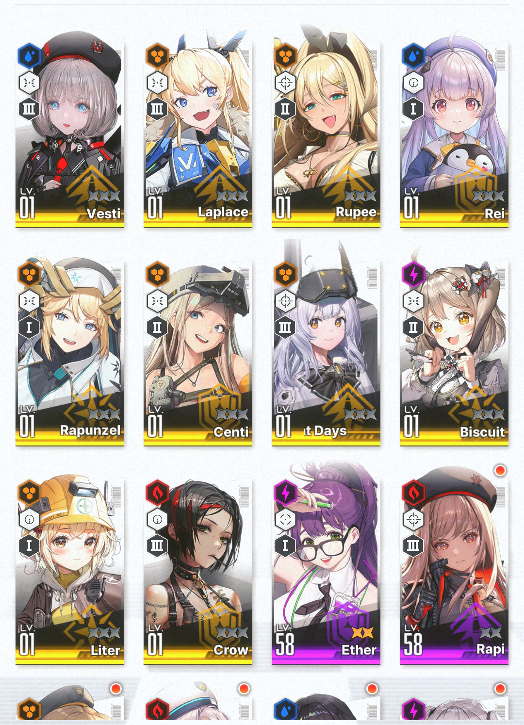 [GLOBAL]GODDESS OF VICTORY NIKKE 10SSR Liter+Rapunzel+Laplace+Ruppe+Ce ...