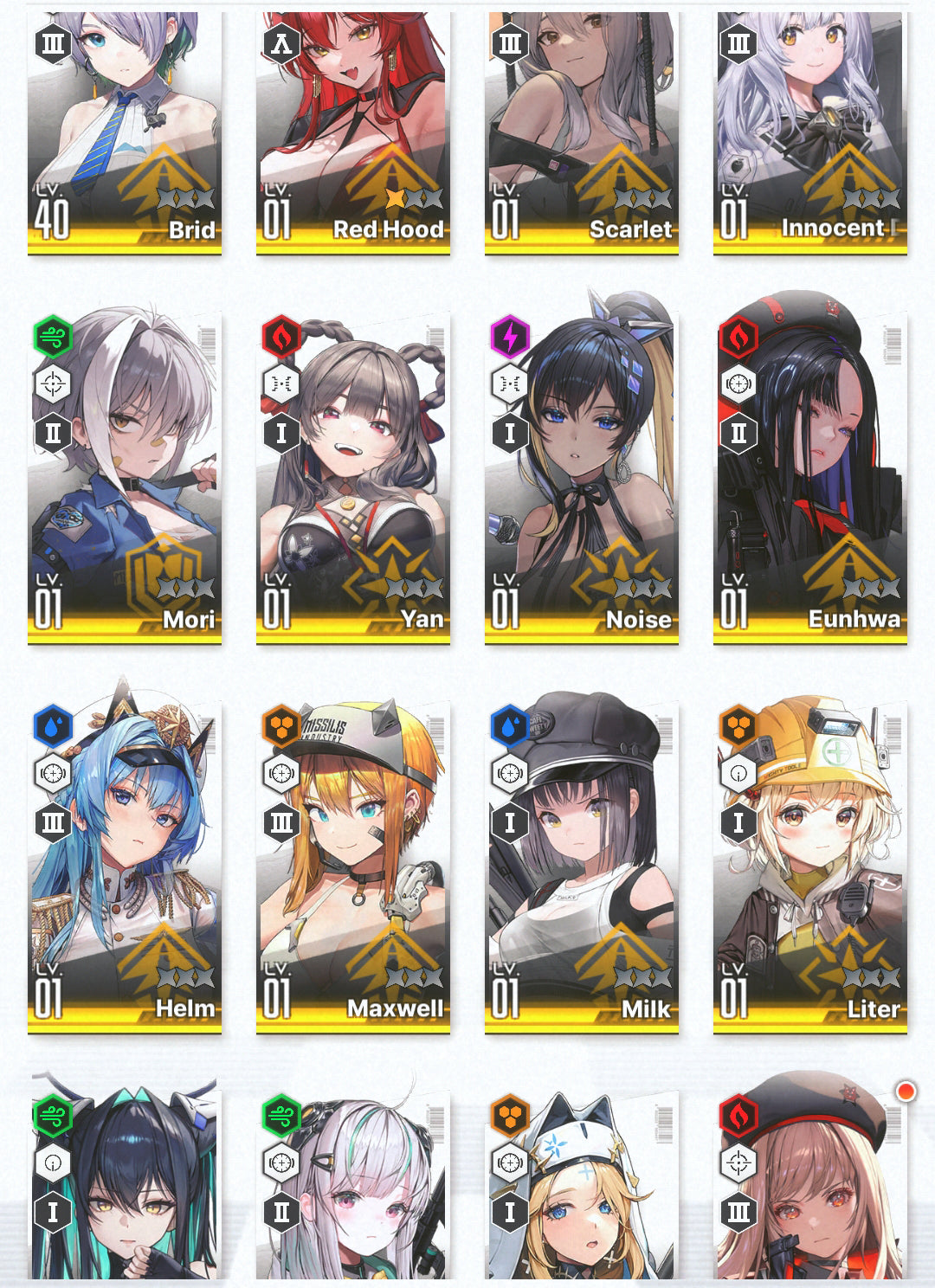[GLOBAL]GODDESS OF VICTORY NIKKE 15SSR Scarlet+Red Hood+Skin+Little Me ...
