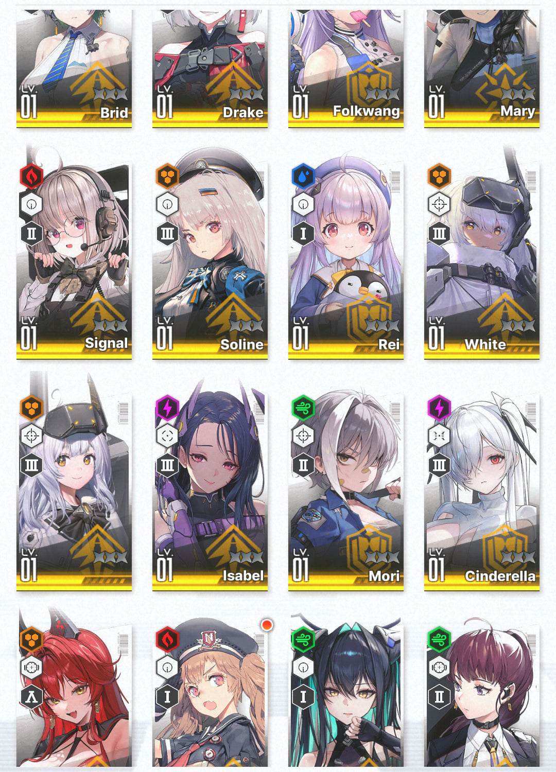 [GLOBAL]GODDESS OF VICTORY NIKKE 17SSR Red Hood+Skin+Cinderella+Little ...