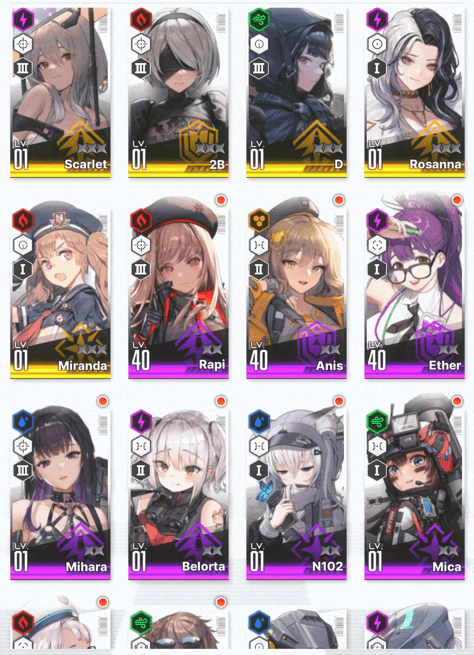 [GLOBAL]GODDESS OF VICTORY NIKKE Scarlet+2B+Skin starter account ...