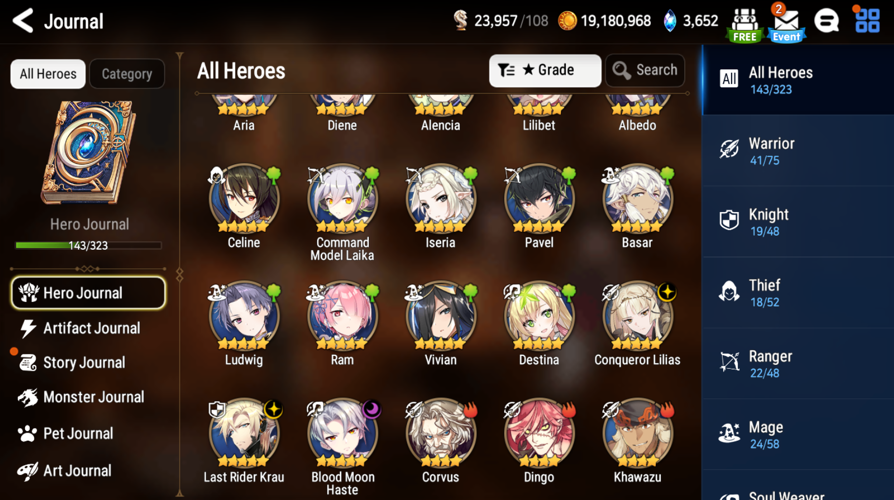 [GLOBAL][INSTANT] Epic 7 Seven 3ML Belian Last Rider Krau Blood Moon H ...