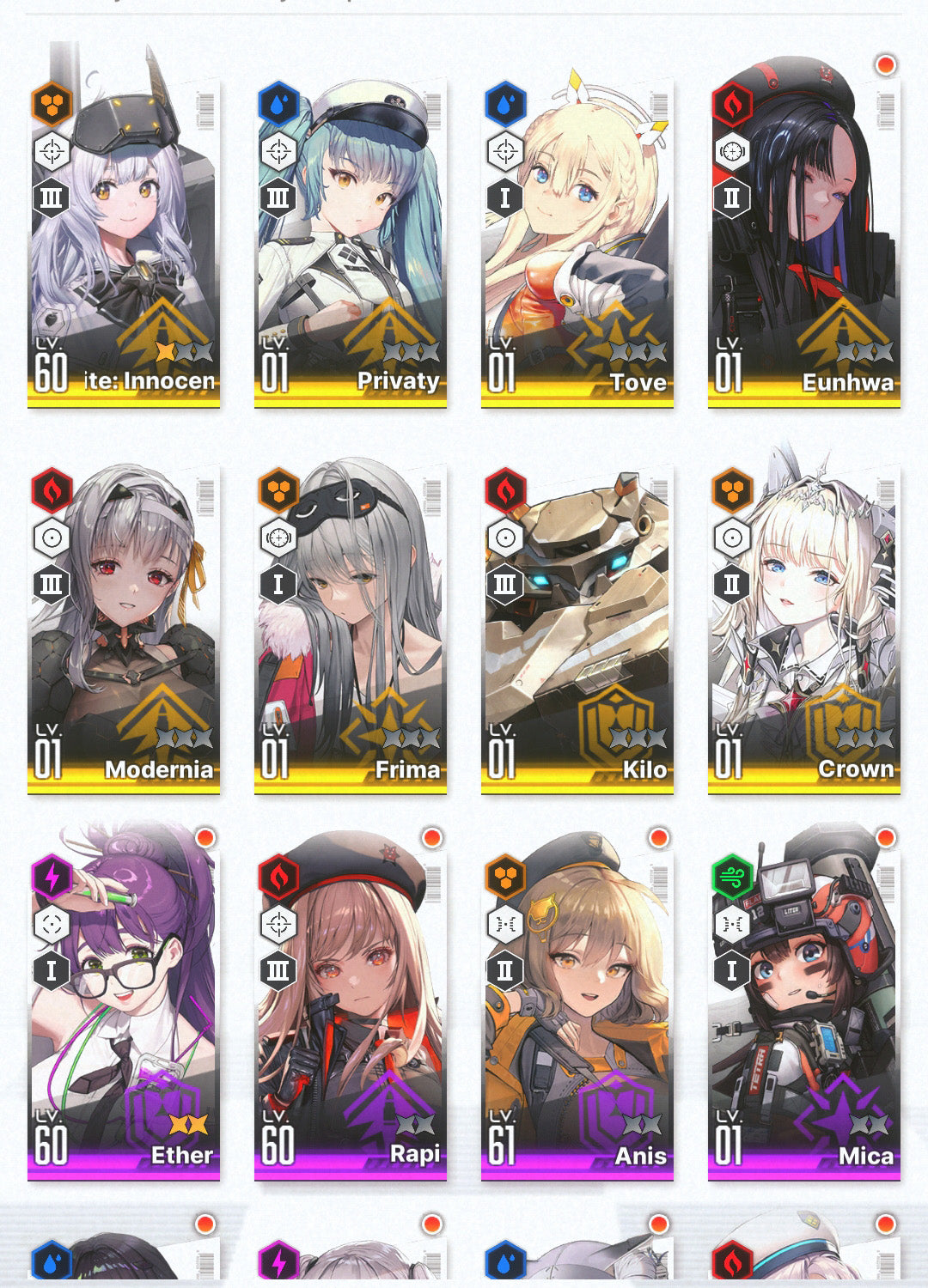 [GLOBAL][INSTANT] GODDESS OF VICTORY NIKKE 8SSR Modernia+Crown+Tove+Pr – Mobile Games Starter