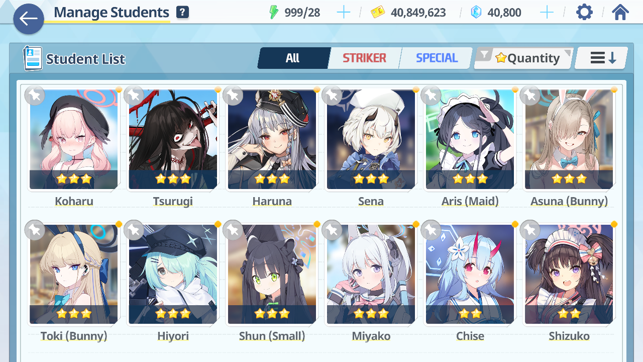 [GLOBAL/NA][INSTANT] Bunny Toki Maid Aris + 40k gems Blue Archive Star ...