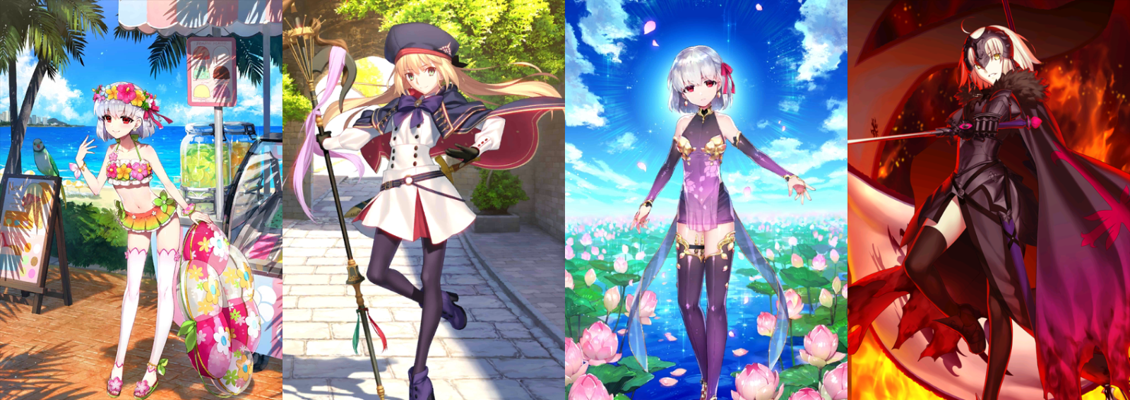 [JP] double Kama /avenger Artoria Caster Castoria Jeanne alter NP2 FGO ...
