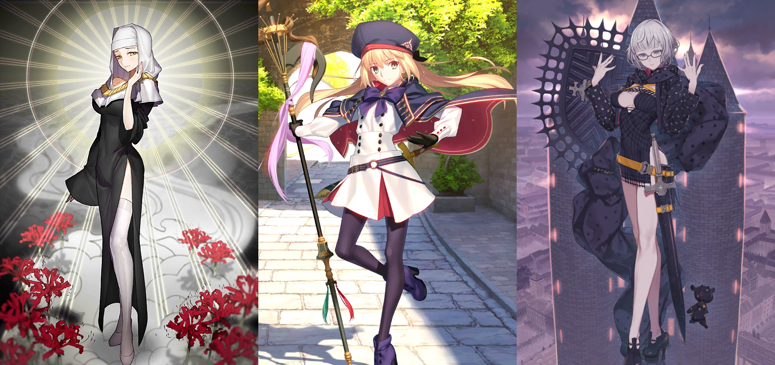 [JP] Fate Grand Order FGO Artoria Caster Castoria Kiara Jacques starte ...