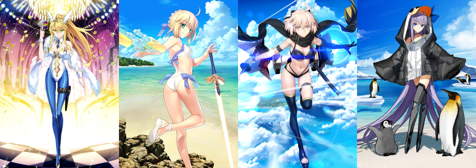 [JP] Fate Grand Order FGO Artoria(archer+ruler) Lion King starter acco – Mobile Games Starter