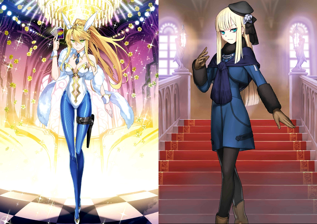 [JP] Fate Grand Order FGO Artoria(ruler)/Lion King Reines starter acco – Mobile Games Starter