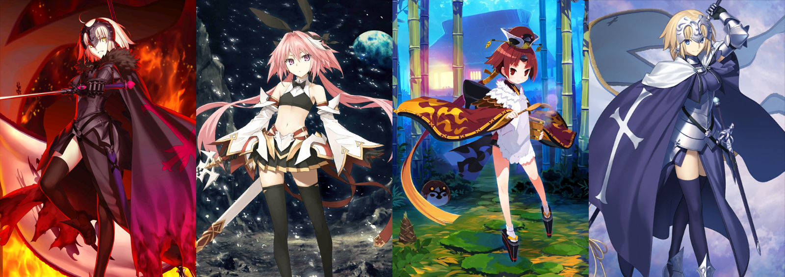 [JP] Fate Grand Order FGO Astolfo Jeanne ruler alter Beni starter acco ...