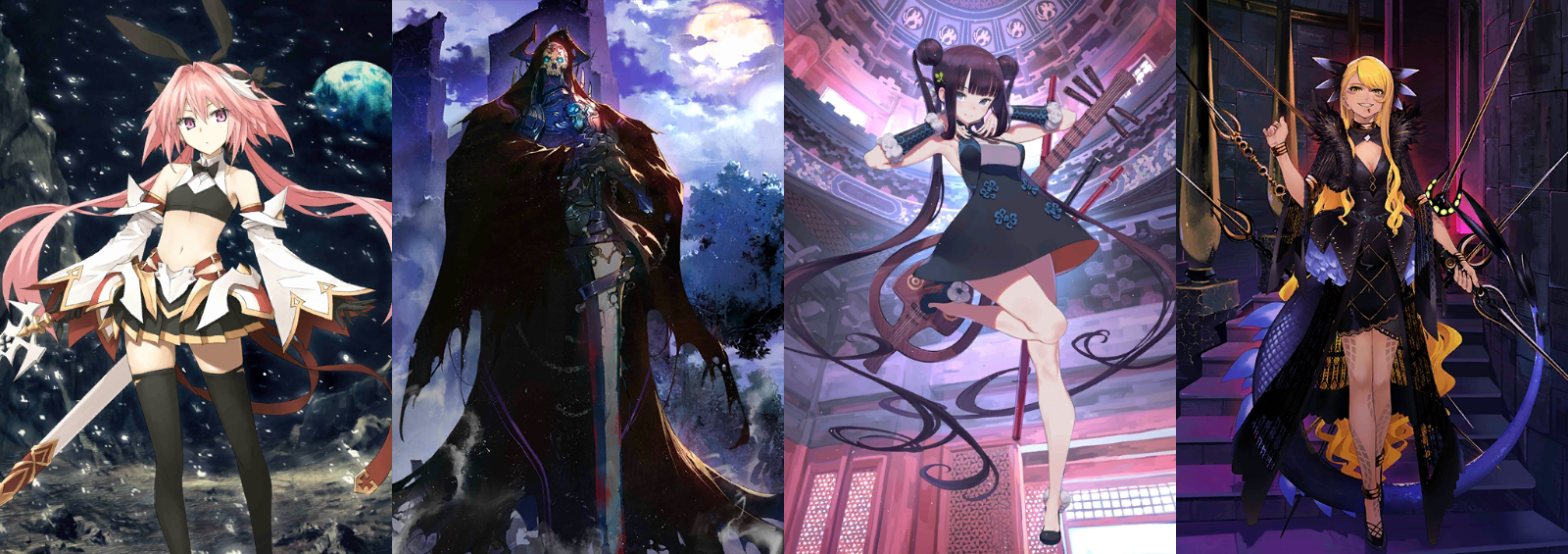 [JP] Fate Grand Order FGO Astolfo Yang Guifei Hassan Vritra starter ac ...