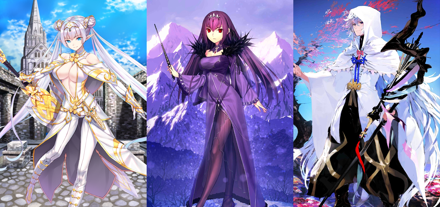 [JP] Fate Grand Order FGO Britomart Skadi Merlin starter account ...