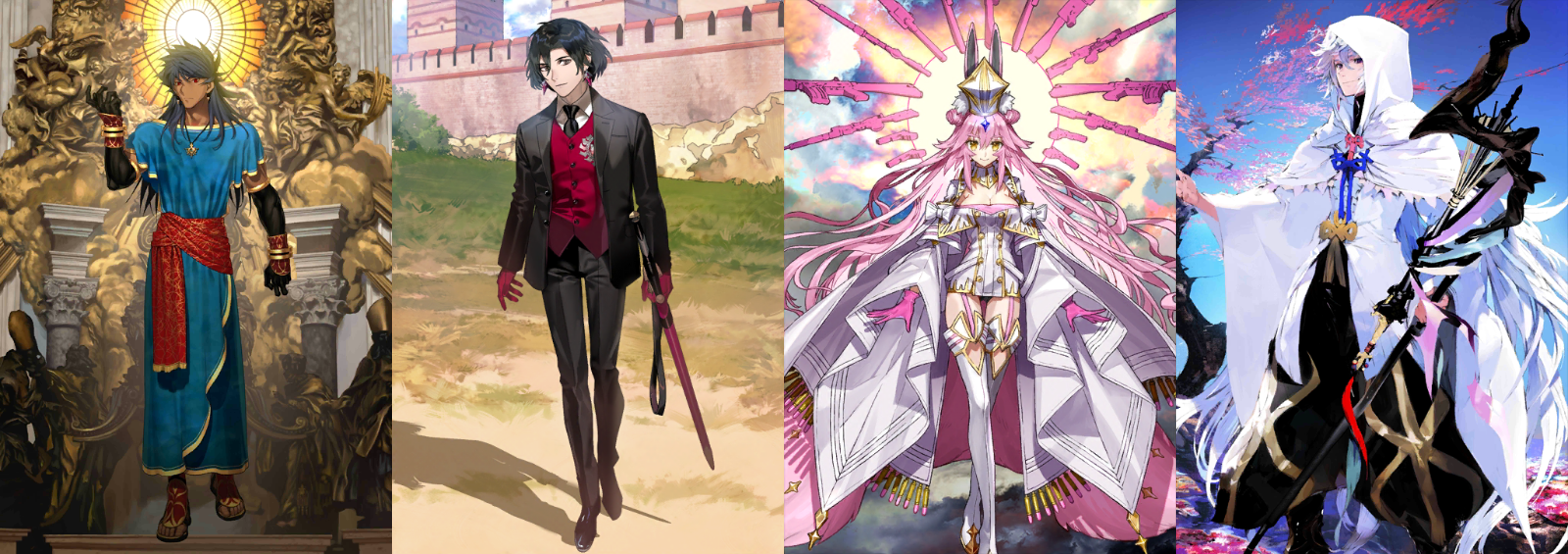 [JP] Fate Grand Order FGO Constantine Romulus Koyanskaya Merlin starte ...