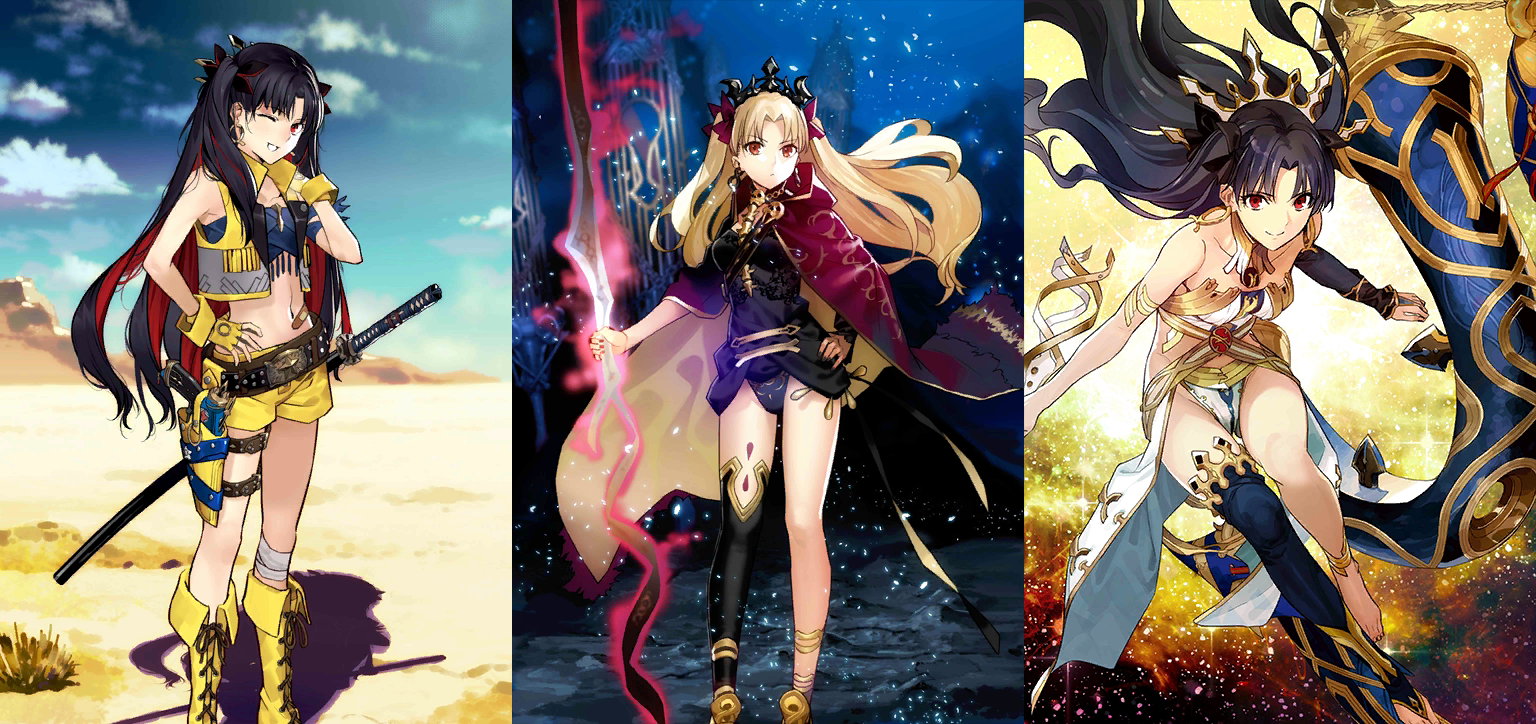 [JP] Fate Grand Order FGO Ereshkigal Space Ishtar Ishtar Triple starte ...