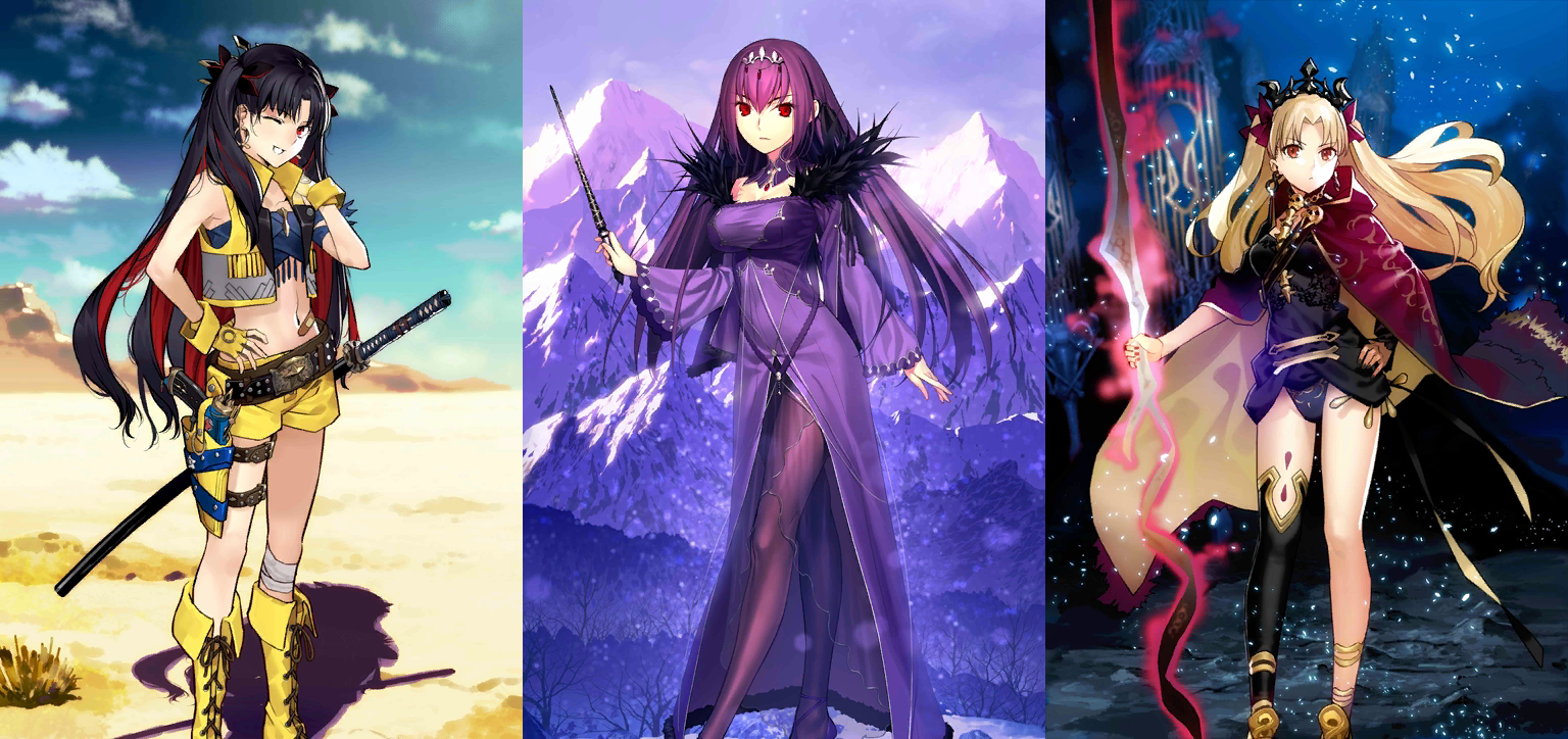 [JP] Fate Grand Order FGO Ereshkigal Space Ishtar Skadi starter accoun ...