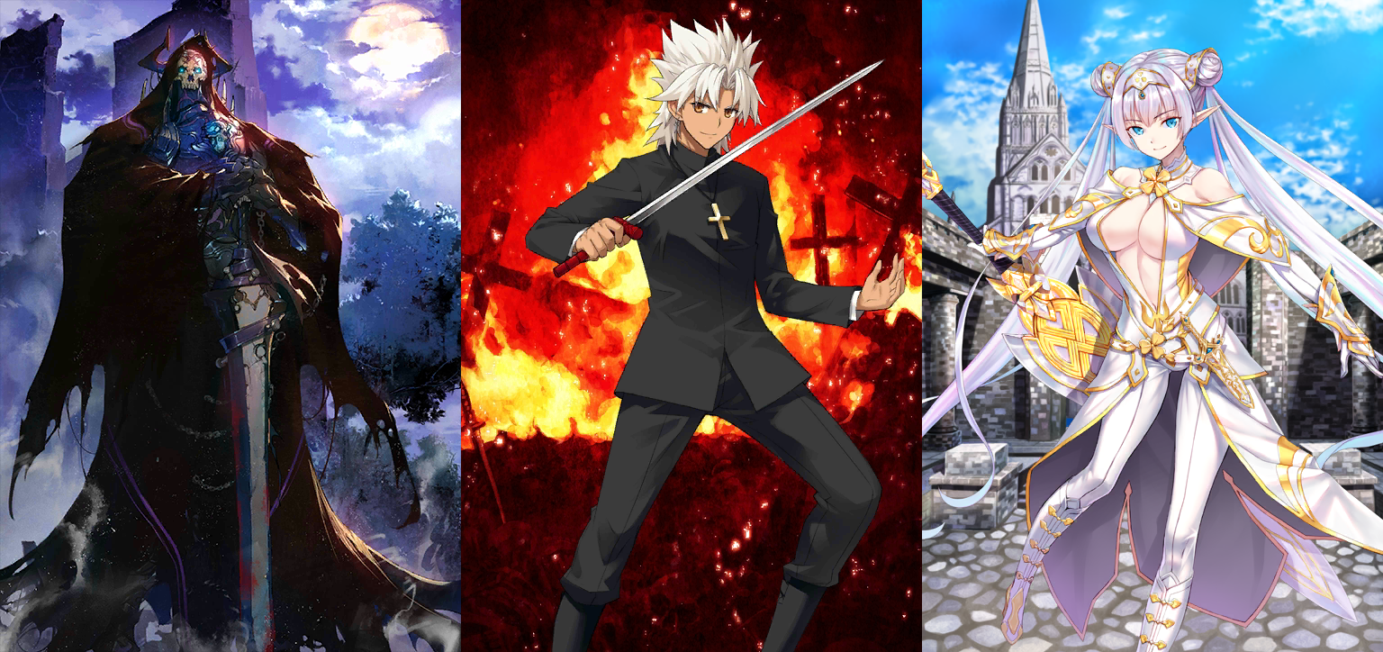 [JP] Fate Grand Order FGO Hassan Amakusa Shirou Britomart + 2~3x5* sta ...