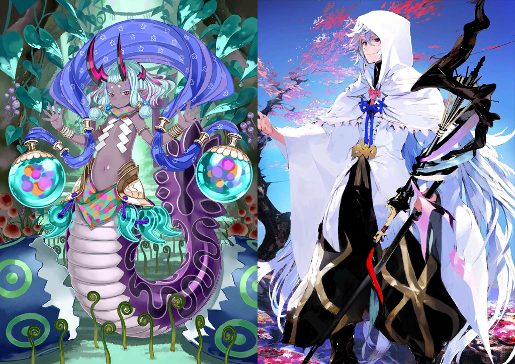 [JP] Fate Grand Order FGO Ibuki Douji + Merlin starter account – Mobile ...
