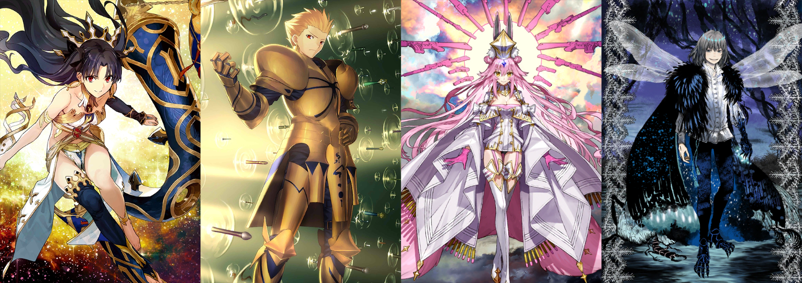 [JP] Fate Grand Order FGO Ishtar Gilgamesh Koyanskaya Oberon starter a ...