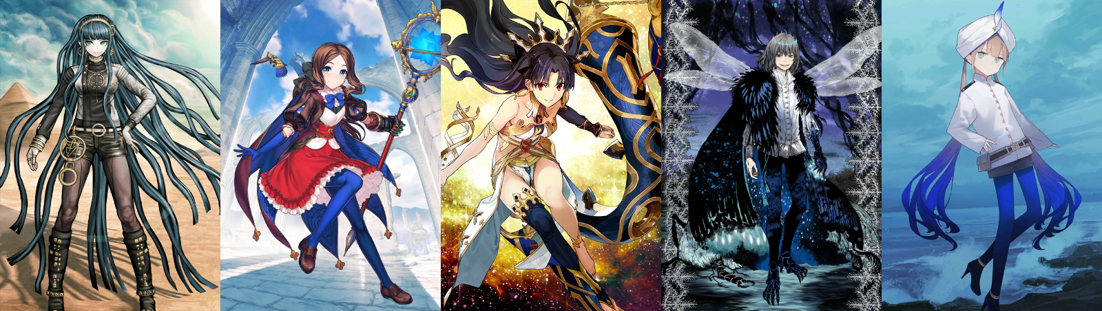 [JP] Fate Grand Order FGO Ishtar Oberon Cleopatra Leonardo NP2 Nemo St ...
