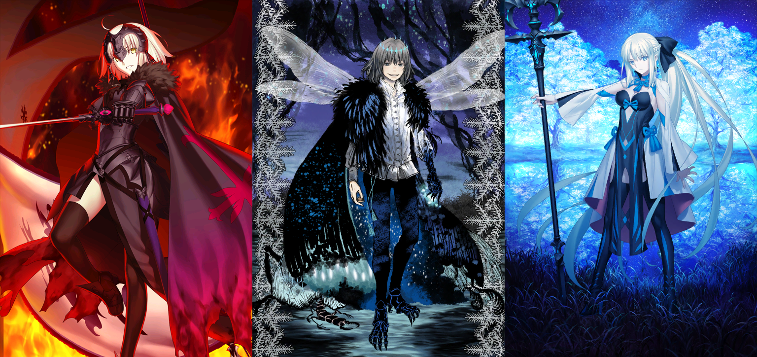 [JP] Fate Grand Order FGO Jeanne alter Oberon Morgan starter account ...