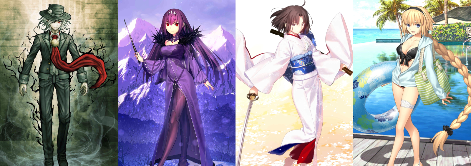 [JP] Fate Grand Order FGO Jeanne archer Shiki Dantes Skadi starter acc ...