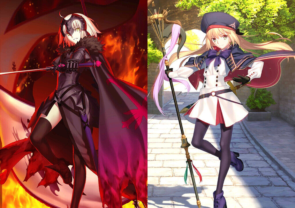 [JP] Fate Grand Order FGO Jeanne(alter) Artoria Caster Castoria starte ...