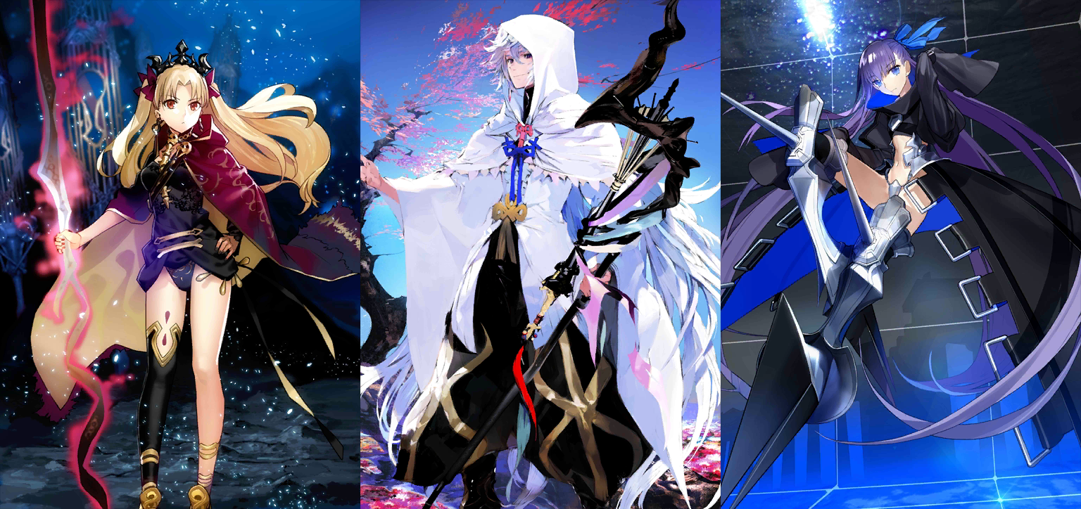 [JP] Fate Grand Order FGO Merlin Meltlilith Ereshkigal starter account ...